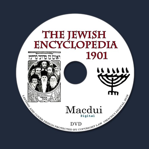 The Jewish Encyclopedia 1901 PDF 12 E-Books on 1 DVD Classic Judaism ...