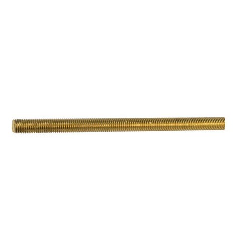3/16" (#10-24) x 3 Foot Allthread BSW Coarse Brass Threaded Booker Rod ...