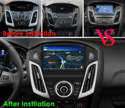 9" Apple Carplay Car Radio Stereo For Ford Focus MK3 Android 14 GPS BT ...