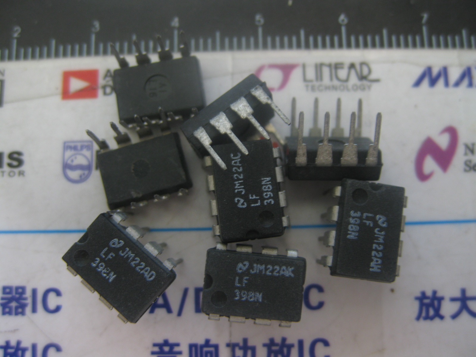 5X LF398N Sample & Hold Amplifiers MONOLITHIC SAMPLE & HOLD CIRCUIT ...