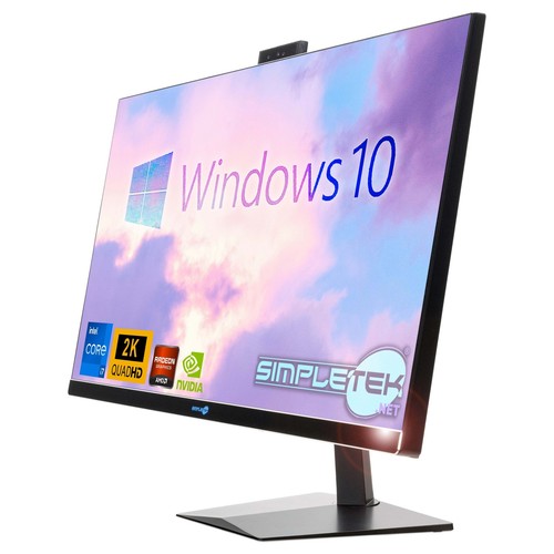 All IN One i7 27 " 2K Win 10 RAM 16GB SSD 960GB Gpu GT710 1GB PC Fixed ...