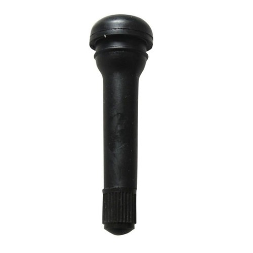 50pcs TR418 Black Rubber Standard 2" Snap-In Tubeless Tire Valve Stems ...