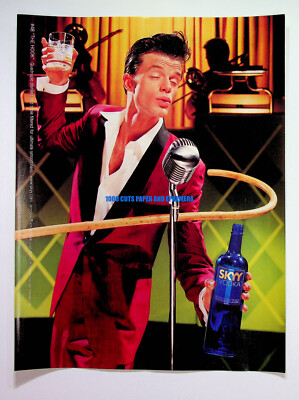 Skyy Vodka 2002 Trade Print Magazine Ad Alcohol Poster ADVERT | eBay