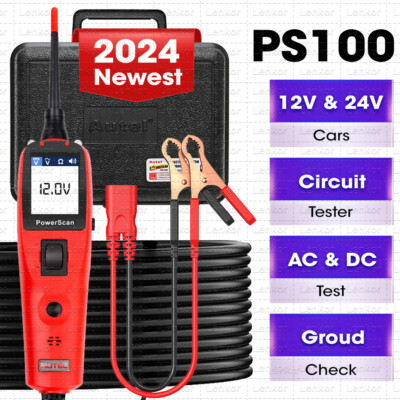 2025Autel PowerScan PS100 Electrical Power Probe 12V/24V AVOmeter ...