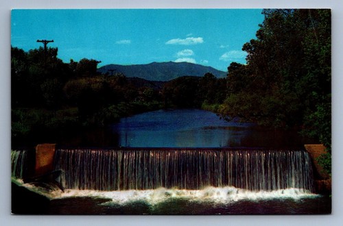 Postcard Vtg Tennessee Dam On Pigeon Forge River Nature | eBay