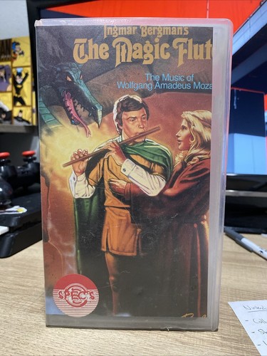Ingmar Bergman's The Magic Flute VHS Clam Shell Mozart Opera Play ...
