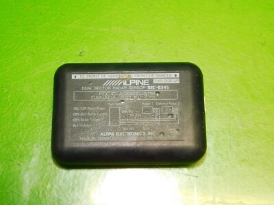Alpine SEC-8345 alarm radar sensor | eBay