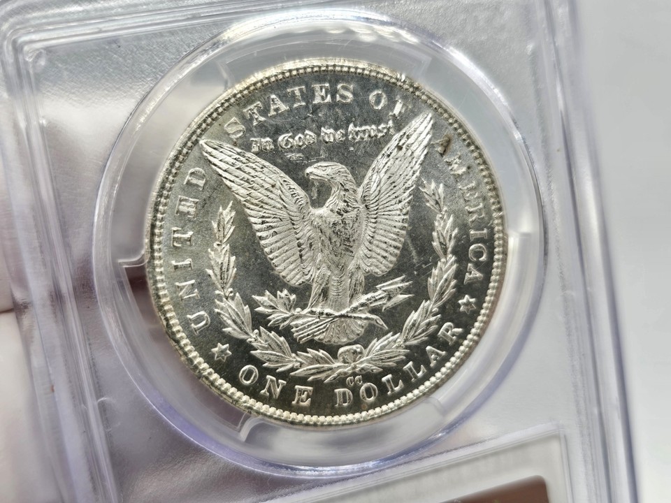 1881-CC PCGS MS 63 PL Morgan Silver Dollar **CAMEO? PROOF-LIKE KEY-DATE ...
