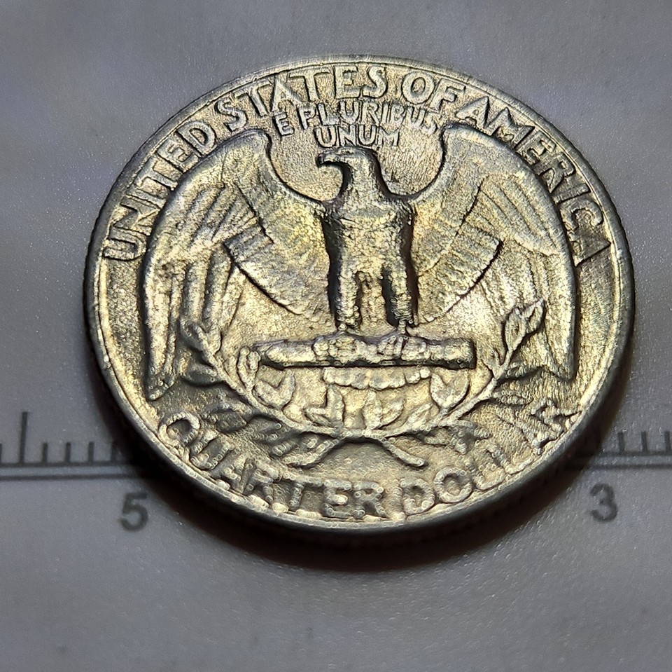 1966 quarter leaves are touching letters. double in dollar | eBay