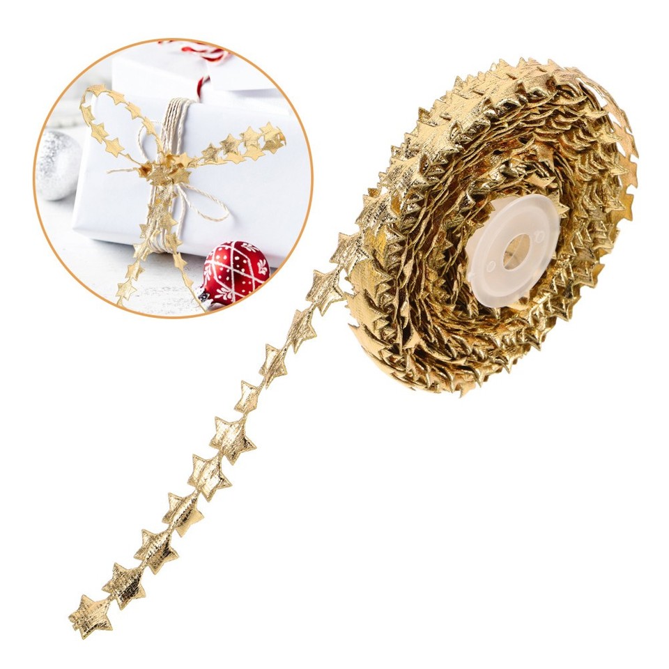 Star Ribbon for Baby Showers Party Decoration Polyester Shape Ribbons ...