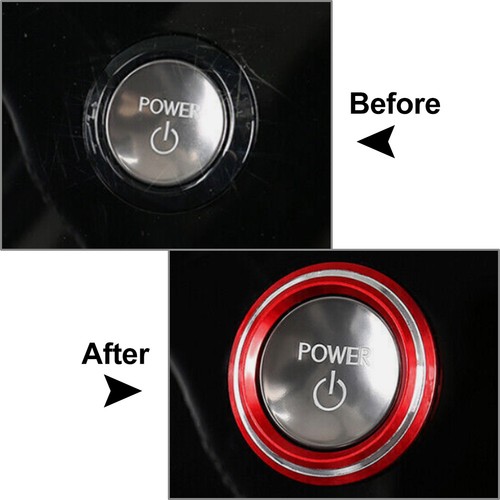 Red Engine Start Stop Button Cover Ring For Lexus NX250 350h 450h 2022 ...