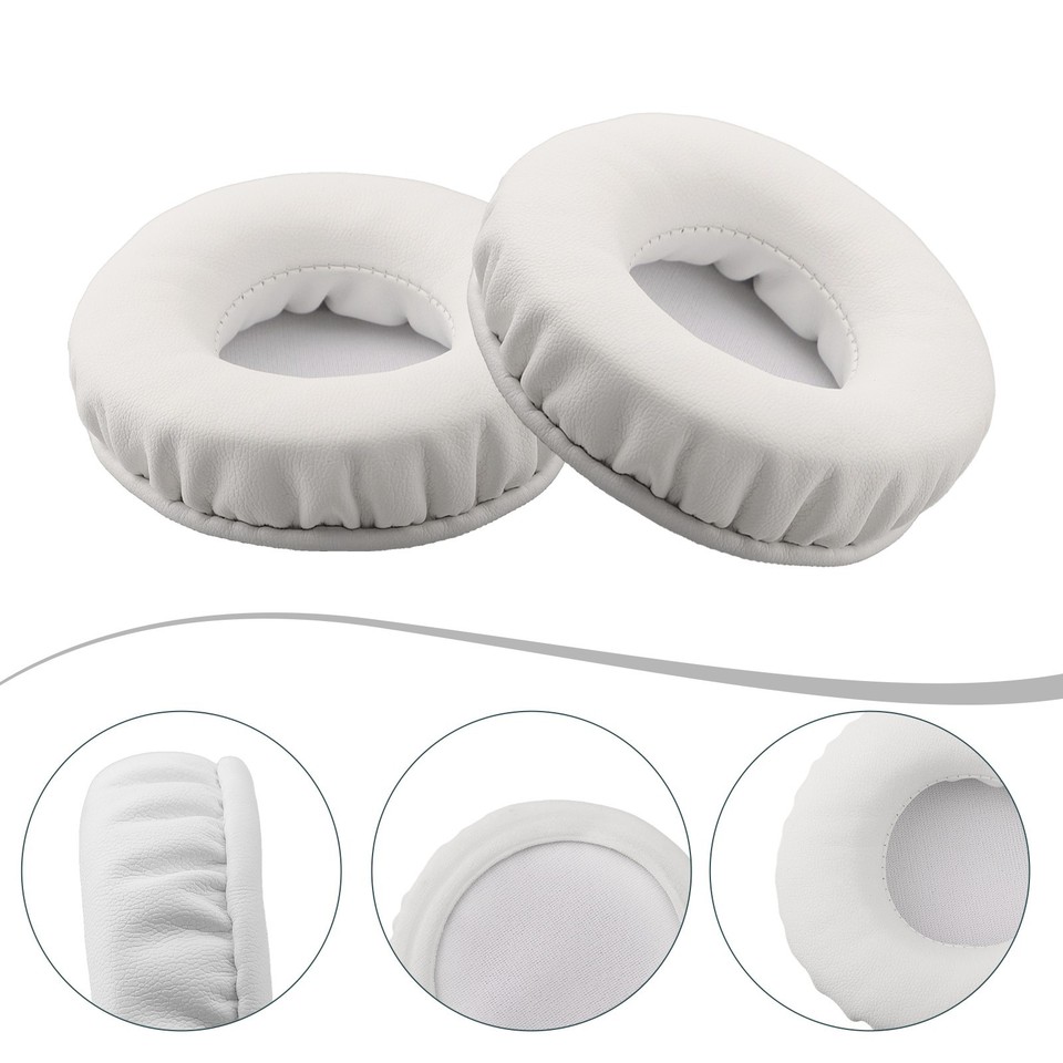 Leather Foam Headphone Pads Enhanced Sound Experience High-Quality ...