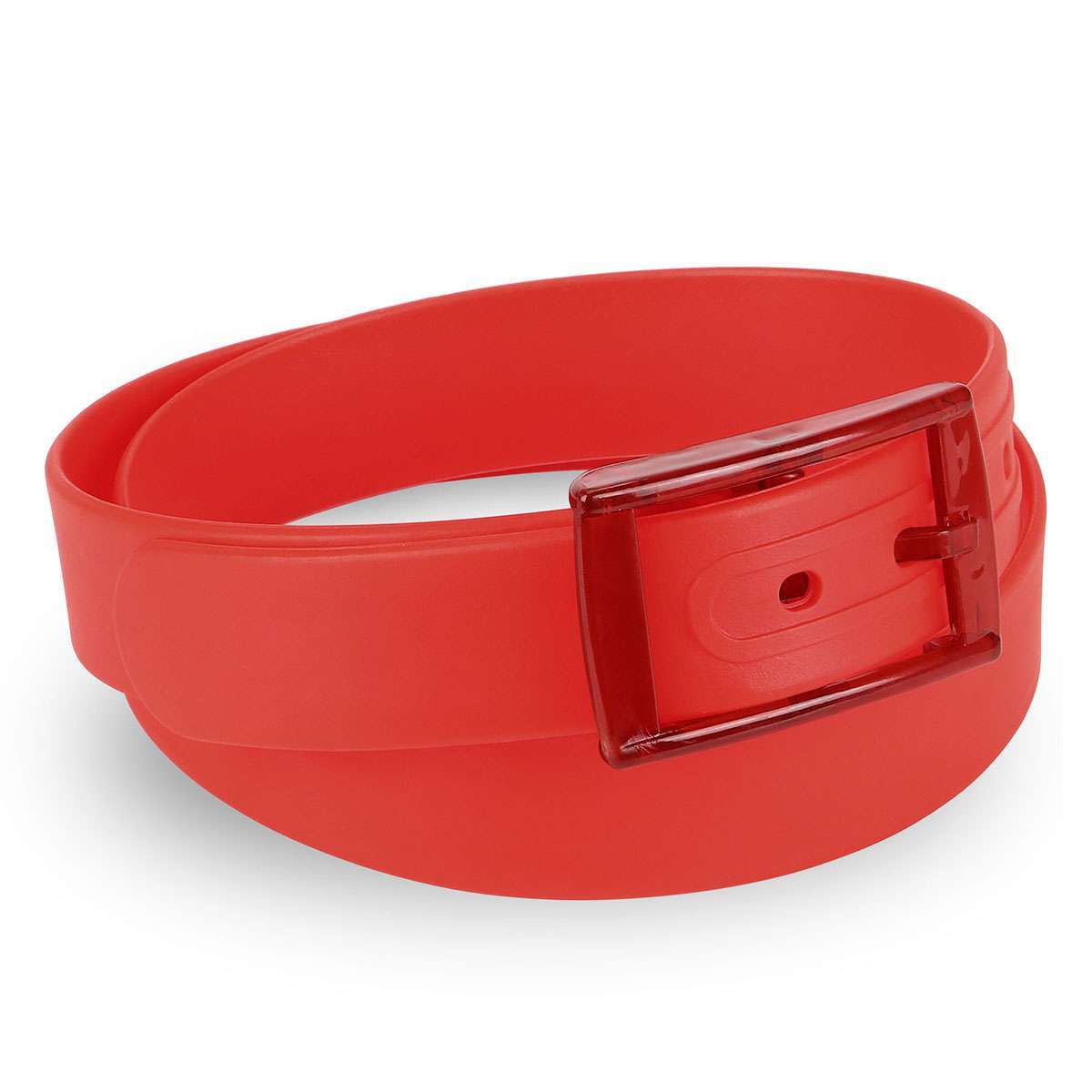 New Adjustable Cut to Fit Rubber Plastic Jelly Silicone Casual Belt w ...