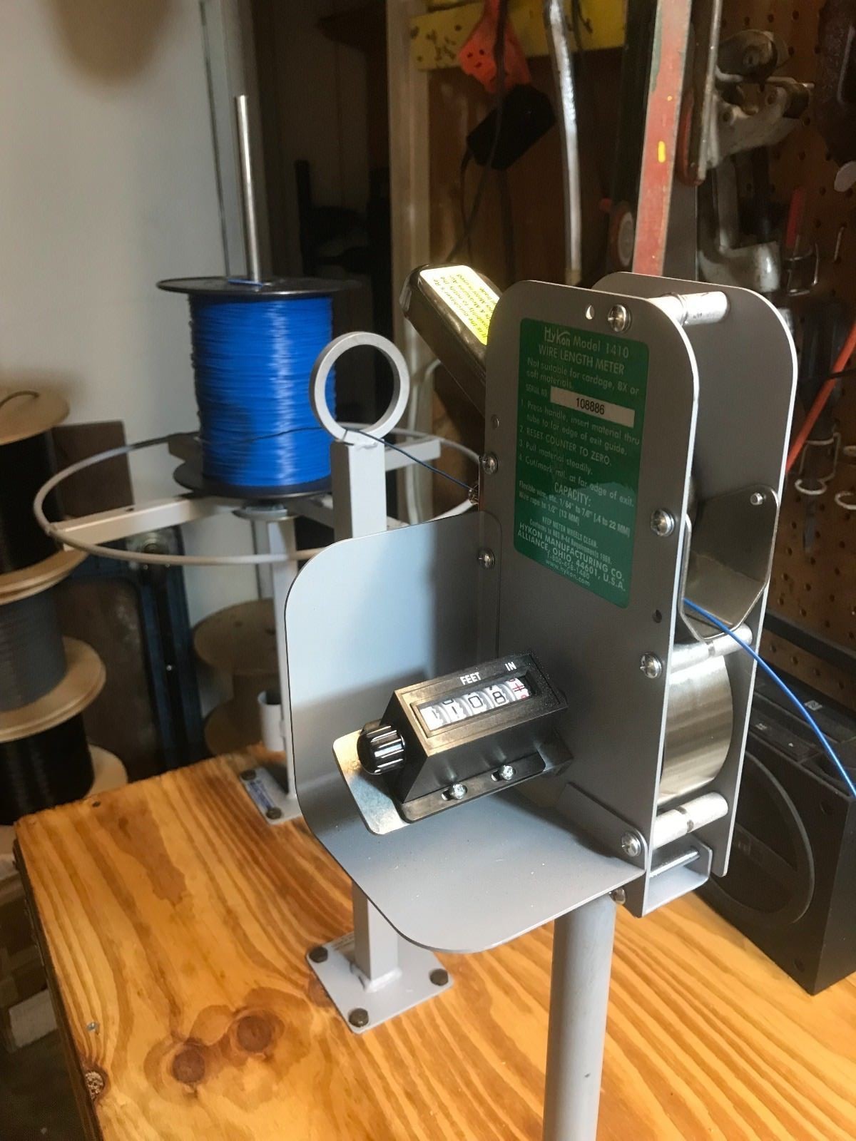 Blue E unit wire 24 gauge for Lionel E units 50 Foot spool by Wire-Plex ...