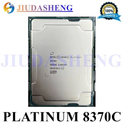 INTEL XEON PLATINUM 8370C SRKHC 2.80GHZ 48MB 32-CORE CPU PROCESSORS ...