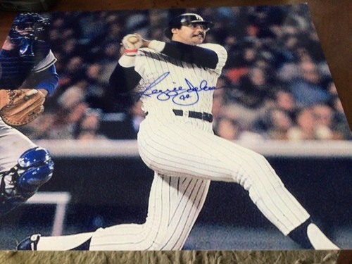 REGGIE JACKSON AUTOGRAPHED HAND SIGNED 8x10 photo | eBay