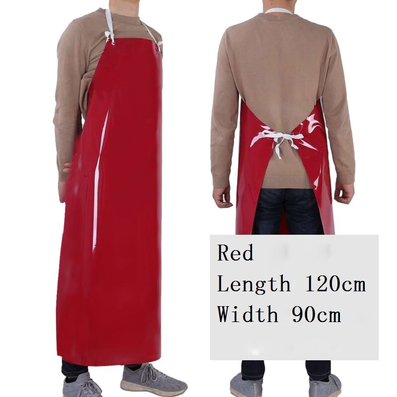 Women Men TPU Bib Apron Waterproof Anti-Oil Home Garden Cleaning ...