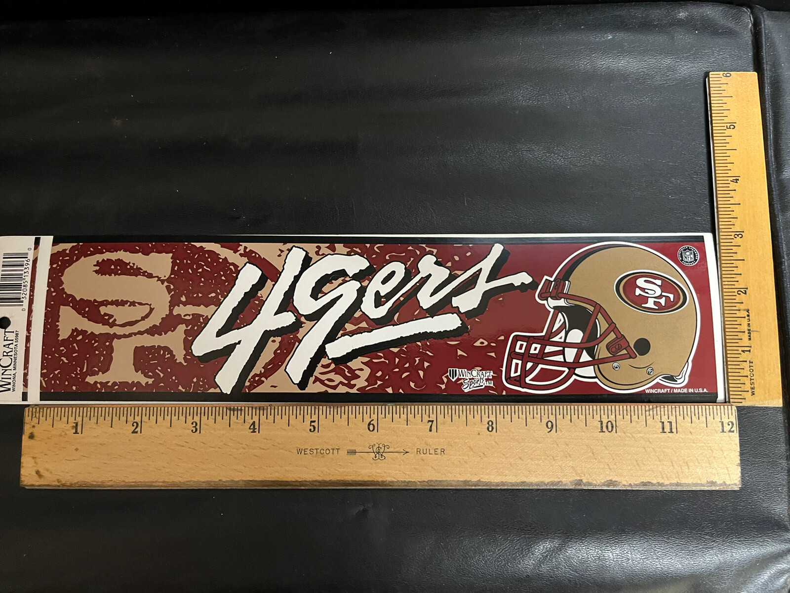 San Francisco 49ers NFL WinCraft Bumper Sticker | eBay