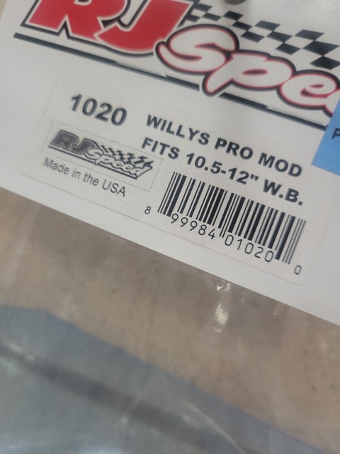 RJ Speed 41 Willys Pro Mod Body Rjs1020 for sale online | eBay