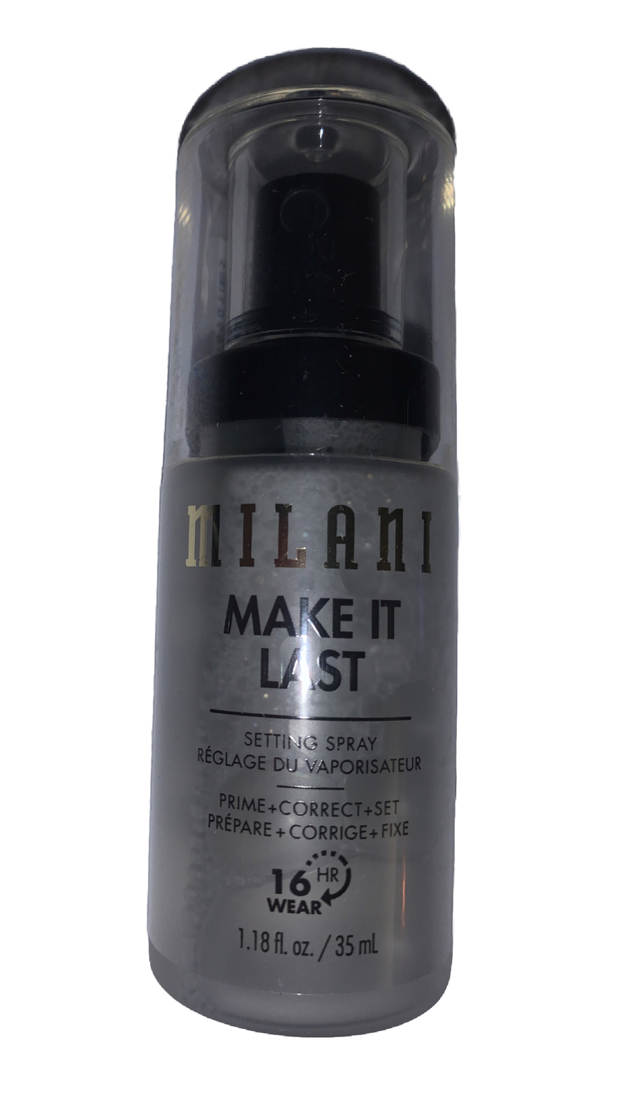 Milani Make It Last Setting Spray 901 Matte Charcoal Finish 1.18oz 16hr ...