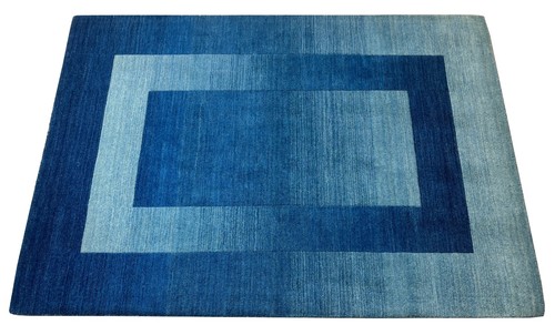 Tappeto Blu 100% Lana 160X230 CM Tappeto Orientale Fatto A Mano HT354 ...