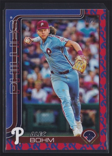 2025 Topps Logo Border Alec Bohm Philadelphia Phillies #7 | eBay