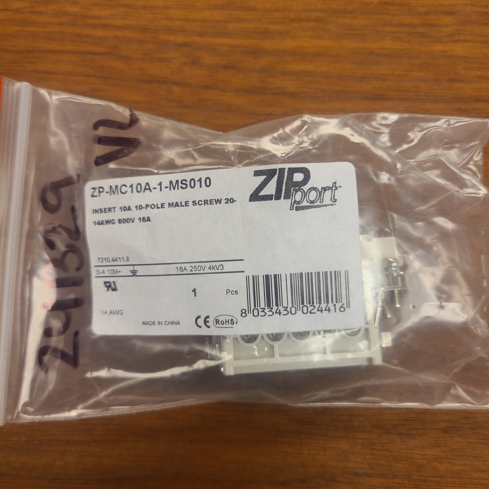 AUTOMATION DIRECT Zip Port ZP-MC10A-1-MS010 / ZPMC10A1MS010 Lot of 4 ...