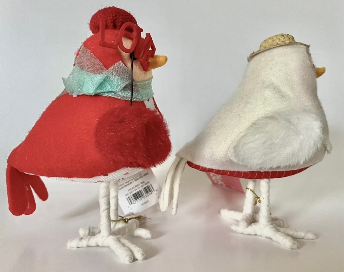 Featherly Friends Target Valentines Bird Love Spritz Figure 2023 Aerial ...