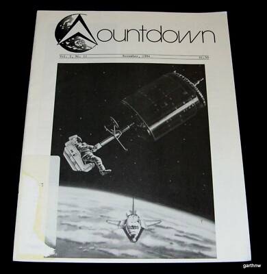 COUNTDOWN MAGAZINE #17 1984 SPACE SHUTTLE 13th MISSION PHOTOS ...