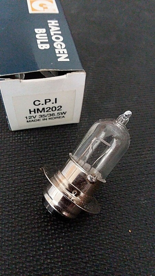 Candlepower HM202 12V 35/36.5W 1P Bulb NOS | eBay