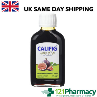 Califig Syrup of Figs - 100ml NATURAL LAXATIVE MAINTAINS REGULARITY 3 ...