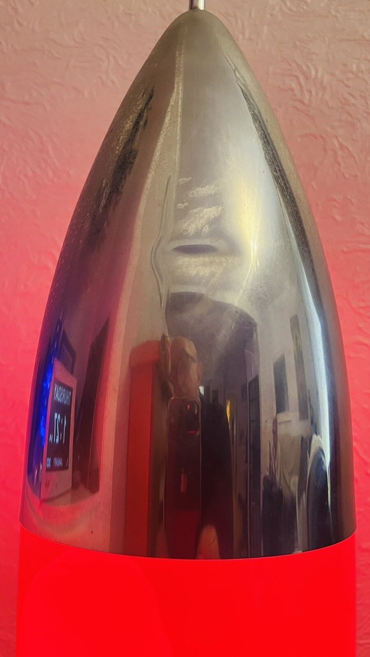 Mathmos Lunar Lava Lamp Giant Rocket Vintage Rare VGC Stunning ...