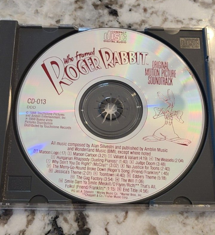 Who Framed Roger Rabbit (OST, 1988) Alan Silvestri London Symphony ...