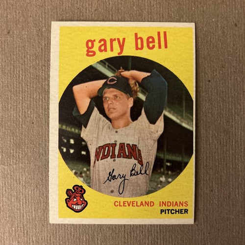 1959 Topps Baseball Gary Bell Cleveland Indians Card #327 | eBay
