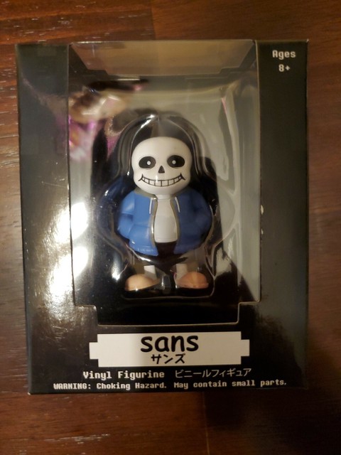 Undertale Little Buddies Sans Inaction Vinyl Figure Official Figurine ...