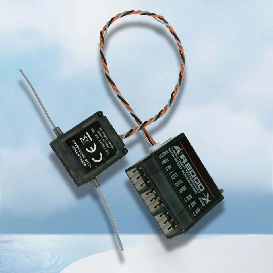 8CH Receiver Extended DSMX Channel For Spektrum DX7s DX8 DX9 Dx18 2 ...