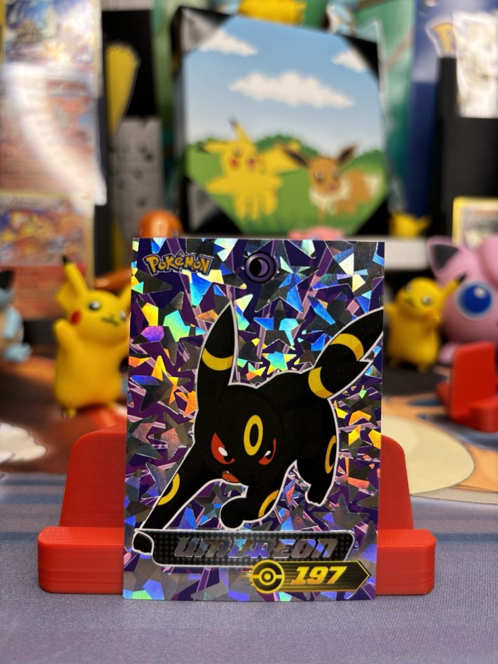 Umbreon 197 Holo 2024 Blue Pokedex Sticker Vol3 Flash Edition #S13 NM ...