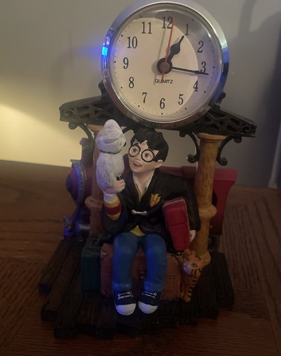 Harry Potter Sorcerer's Stone Quartz Desk Clock | eBay