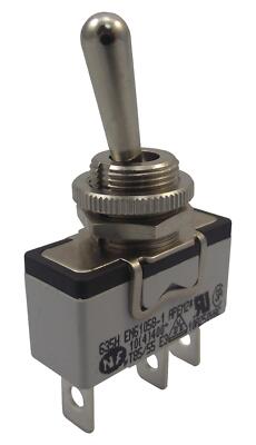 APEM - Toggle Switch, Metal Lever, SPST, ON-OFF, 15A | eBay UK