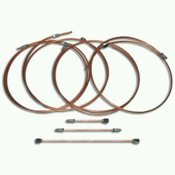 Classic AUSTIN MORRIS MINI Drum/drum Systems copper brake pipe set ...