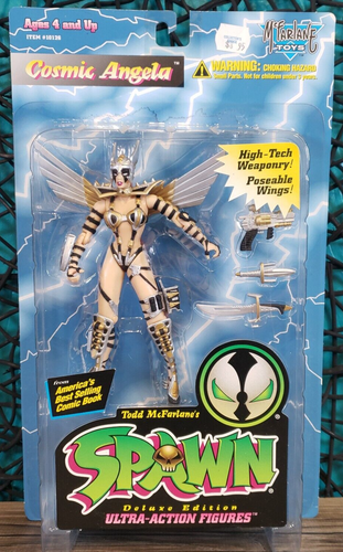 VINTAGE 1995 SPAWN COSMIC ANGELA McFARLANE ULTRA- ACTION FIGURE NEW ...