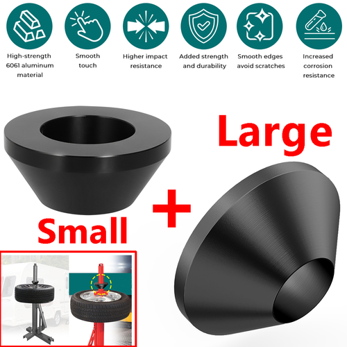 LARGE & SMALL Manual Tire Changer Centering Cone For Freight Car Truck ...
