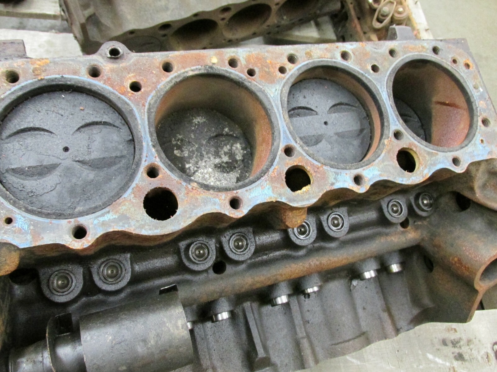 1955 Corvette SBC Small Block Chevy 265 Short Block 3703524 K-8-4 | eBay