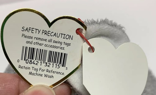 Ty Pluffies Pursley Plush Gray White Kitty Cat Sewn Eyes 2008 P76 for ...