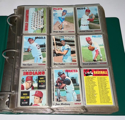 1970 Topps Baseball Complete Card Set 1-720 Great Condition (MISSING 3 ...