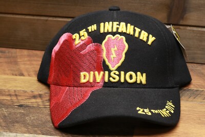 25th Infantry Division Hook n Loop Adjustable Military Cap | eBay