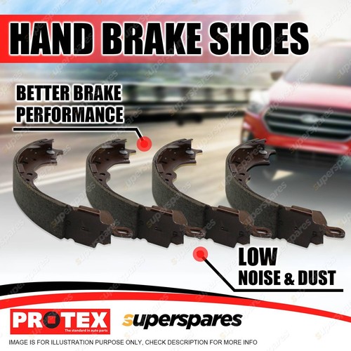 1x Protex Handbrake Shoes Set for Hyundai Tucson TL TLE J2814 J3812 1 ...