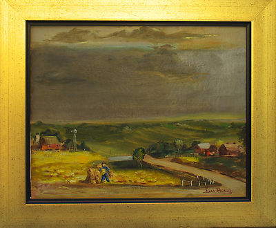 Glen Allison Ranney (American 1896-1959) WPA original two sided ...