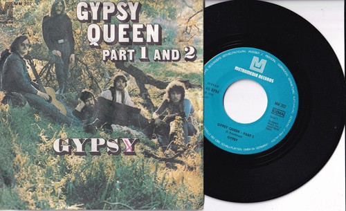 Gypsy -Gypsy Queen - Part 1 / 2- 7" 45 Metromedia Records (MM 202 ...