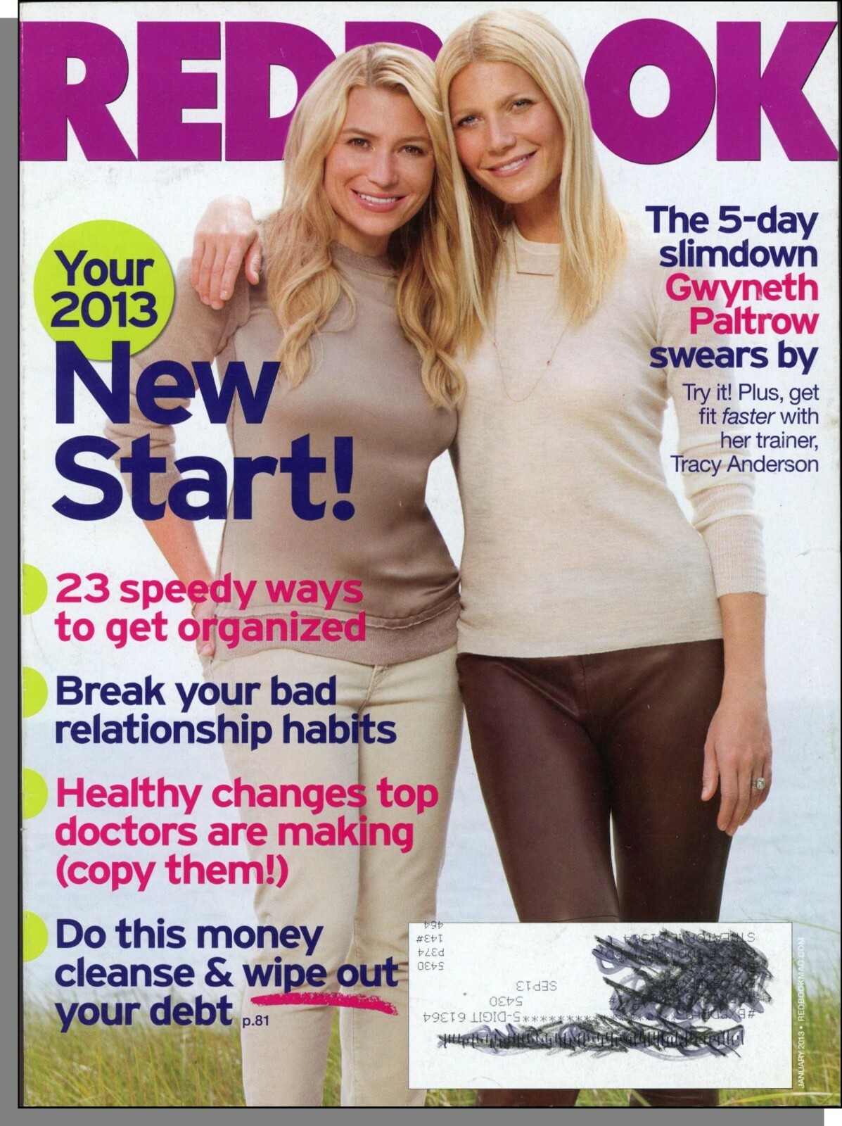 Redbook - 2013, January - Gwyneth Paltrow's 5-Day Slimdown, Get ...